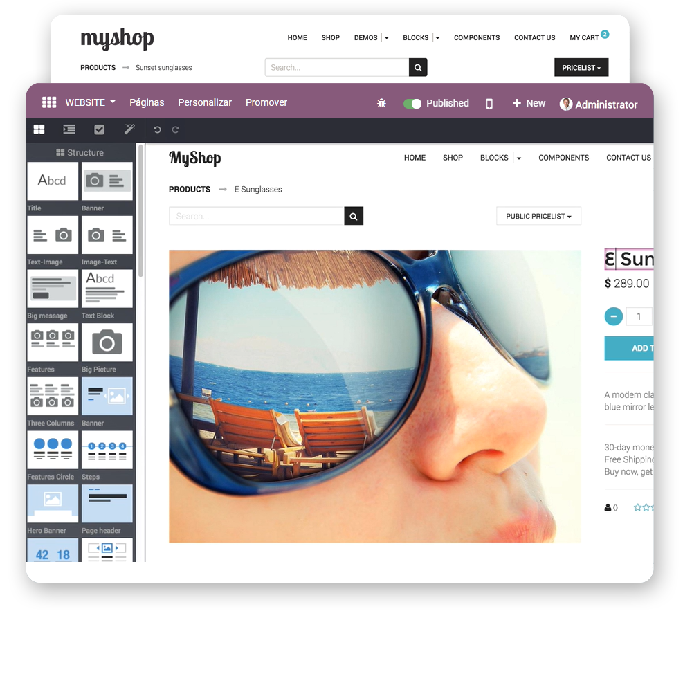 Website & eCommerce Odoo | Thinkopen Solutions