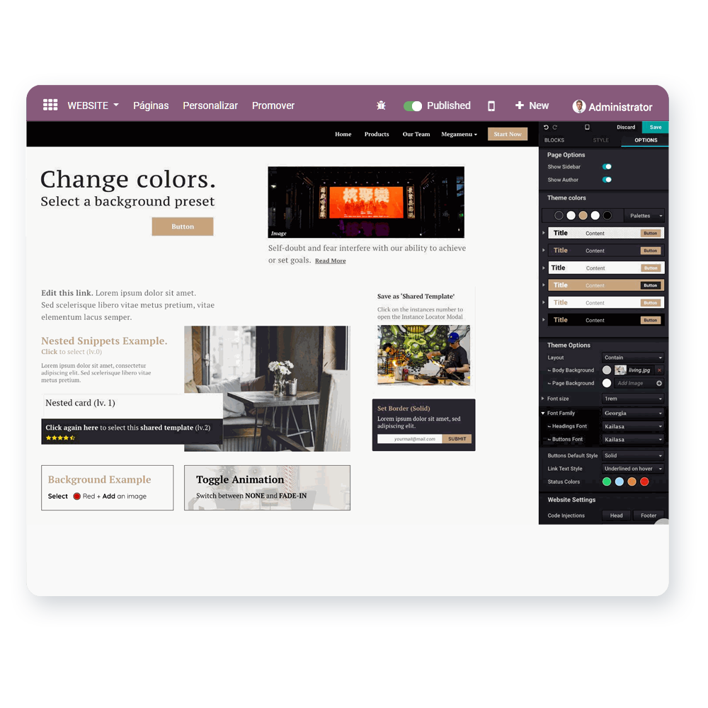 Website & eCommerce Odoo | Thinkopen Solutions
